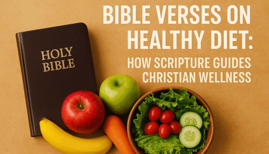 Bible Verses on Healthy Diet: Scripture Diet Plan on Healthy Eating